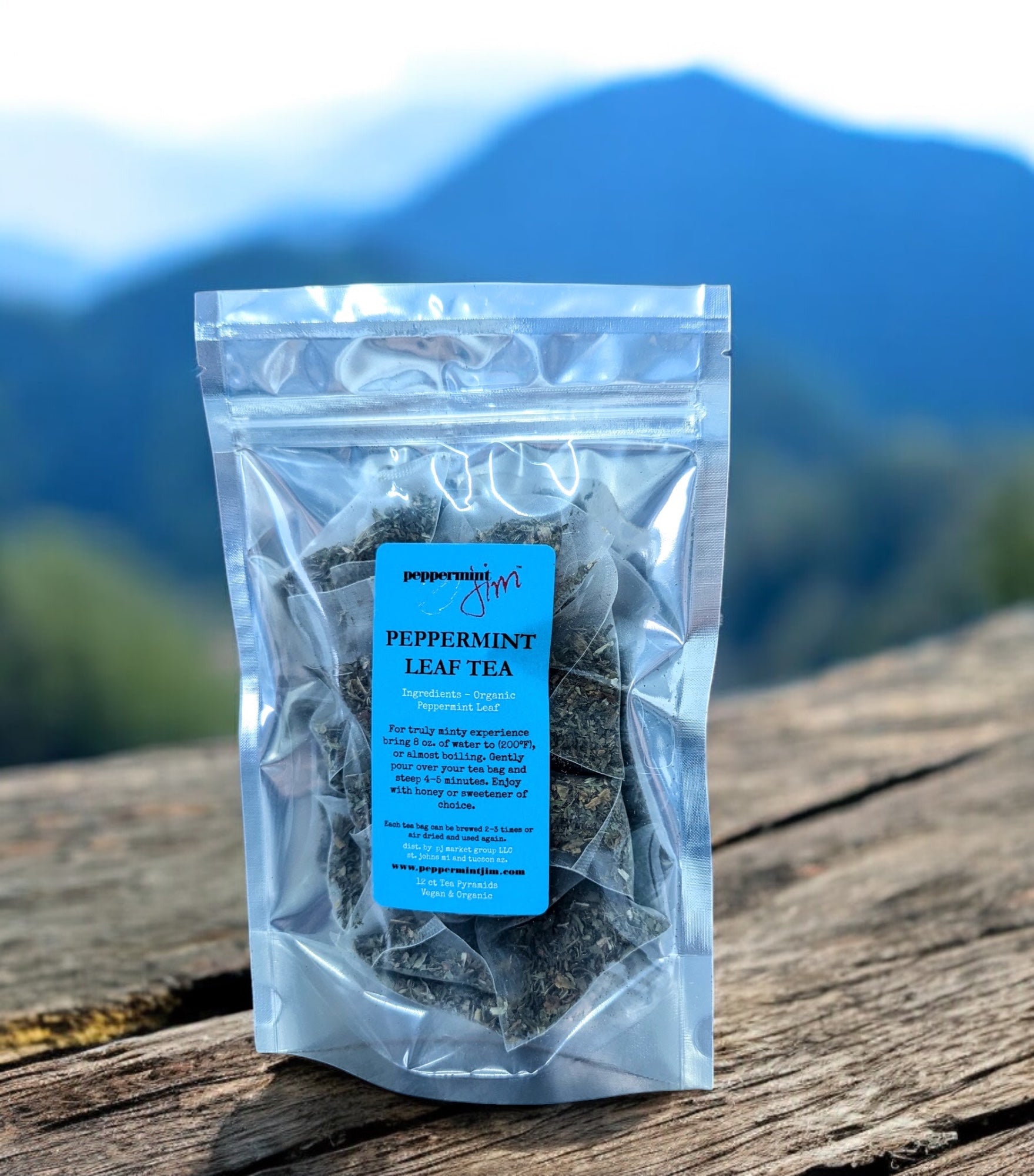 Organic Peppermint Leaf Tea – Peppermint Jim